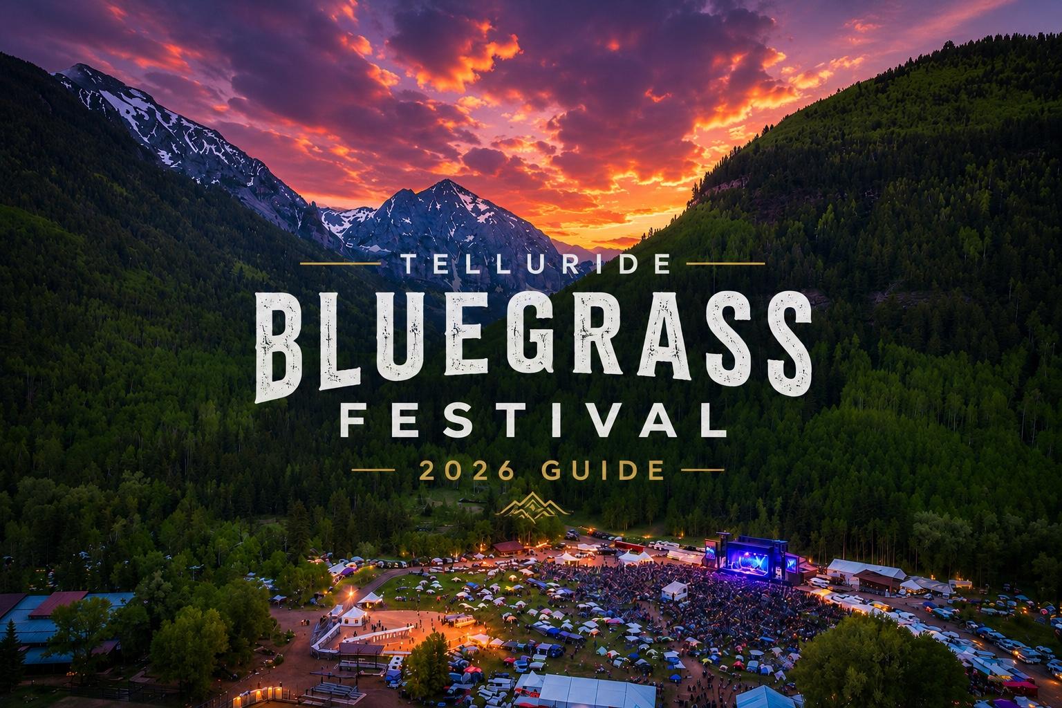 SEO Title: Telluride Bluegrass Festival 2026 Guide: Parking, Gondola ...